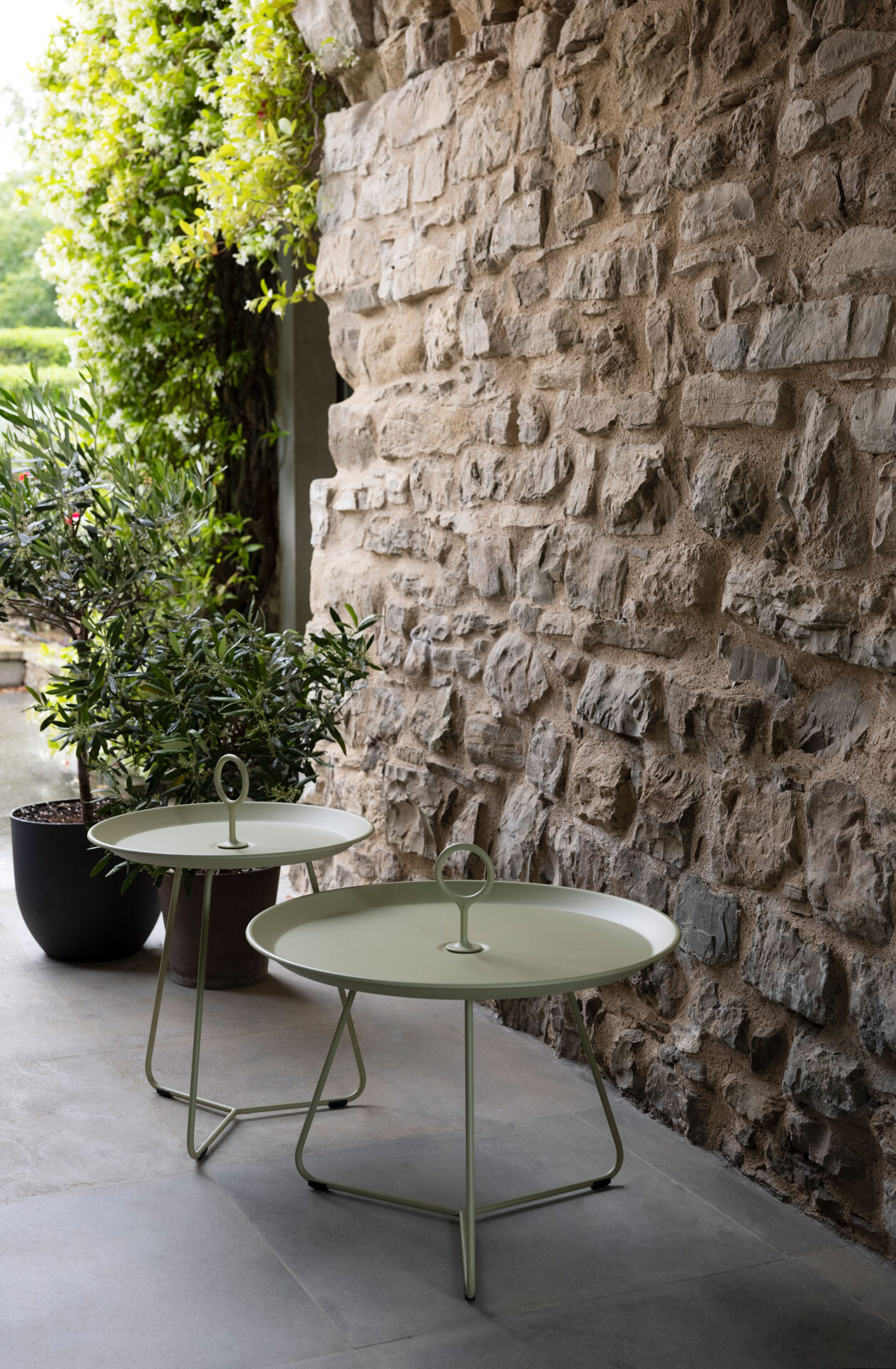 Houe Eyelet Tray Table - The Century House - Madison, WI