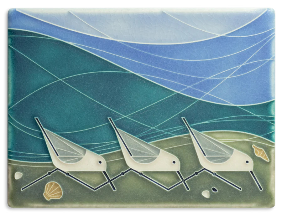 Motawi Tileworks - Charley Harper Beach Birds - The Century House ...